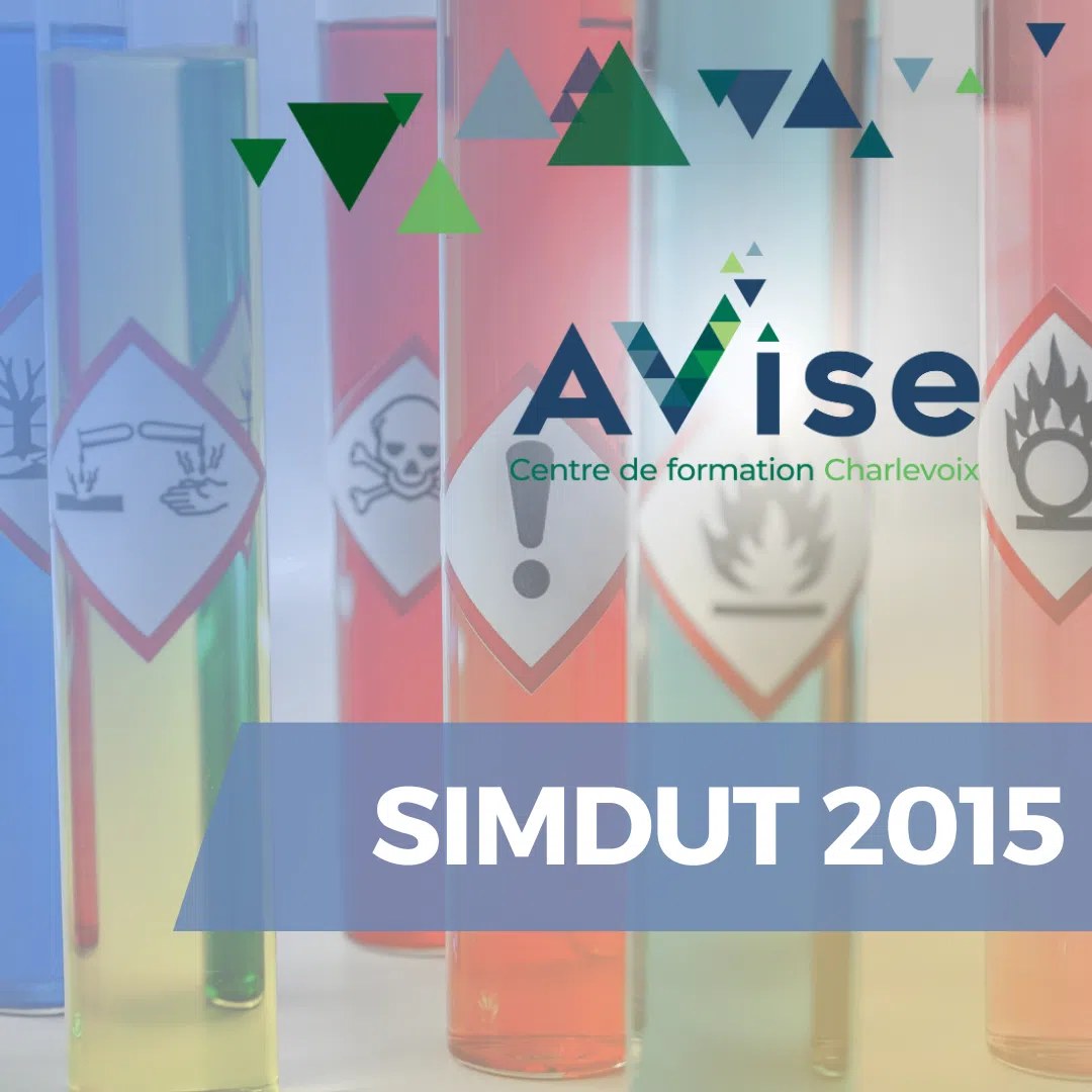 SIMDUT 2015 - Avise Centre de formation Charlevoix